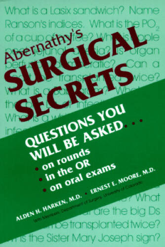 Abernathys Surgical Secrets (Secrets Series) - Paperback - GOOD ...